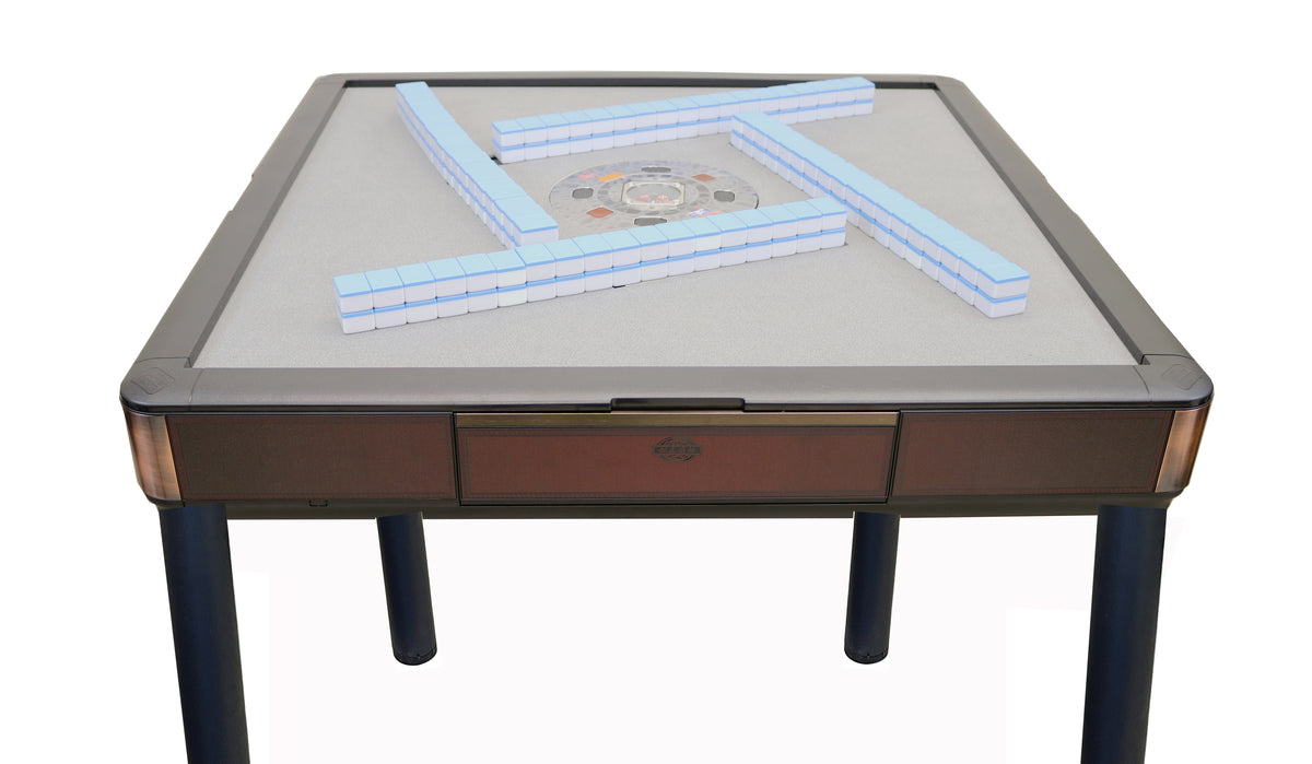 MJ-C400 Dining Table Style Automatic Mahjong Table Wine Red Color. Utr ...